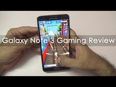 Samsung Galaxy Note 3 Gaming with Casual Games - YouTube