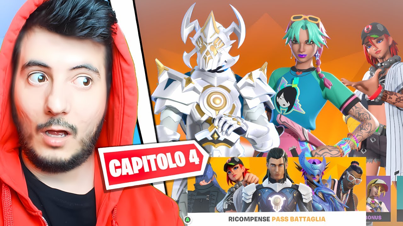 PAZZOX REAGISCE AL NUOVO PASS BATTAGLIA CAPITOLO 4 😱 Fortnite - YouTube