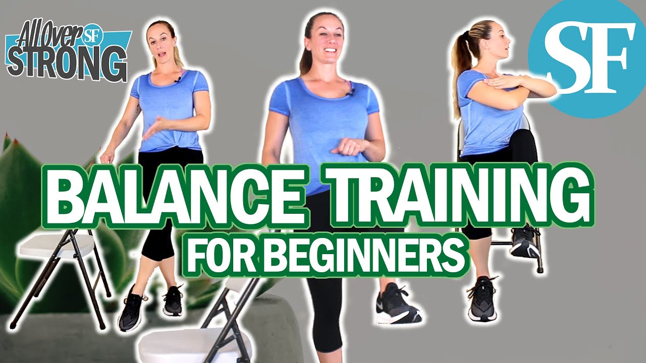 Senior Fitness Balance Training Workout For Beginners | Building ...