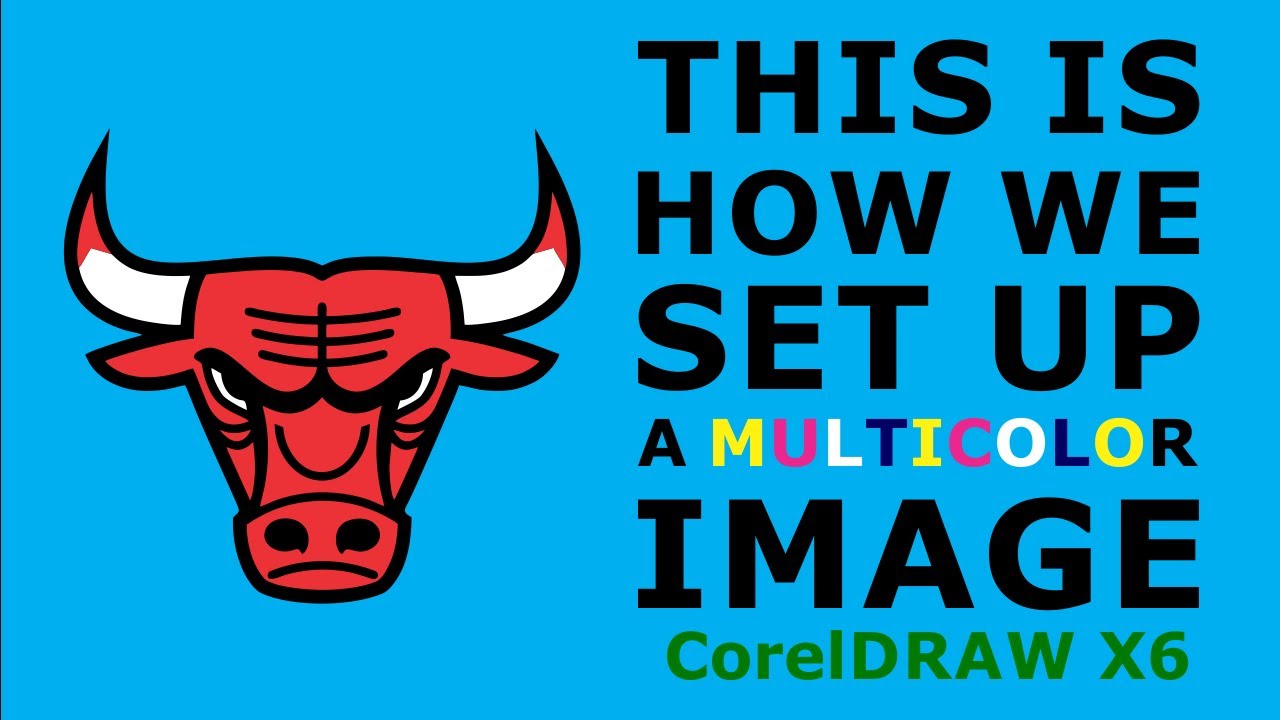 How to set up an image in CorelDRAW ( Making car stickers ) - YouTube