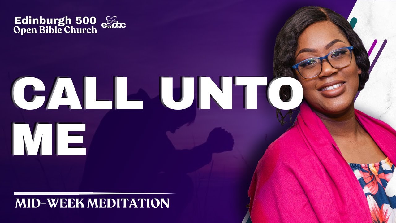 Call Unto Me | Mid-Week Meditation | Nicketa Browne - YouTube