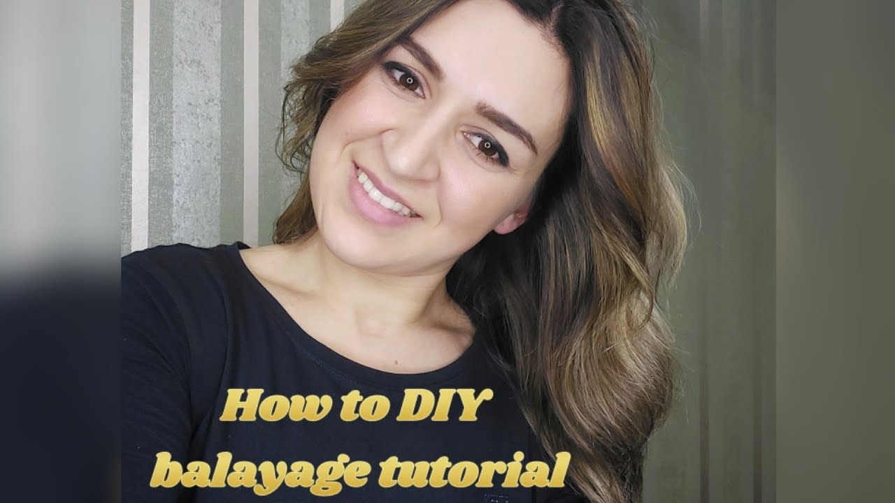 How to DIY balayage tutorial - haircut, hairdresser, satisfying, asmr ...