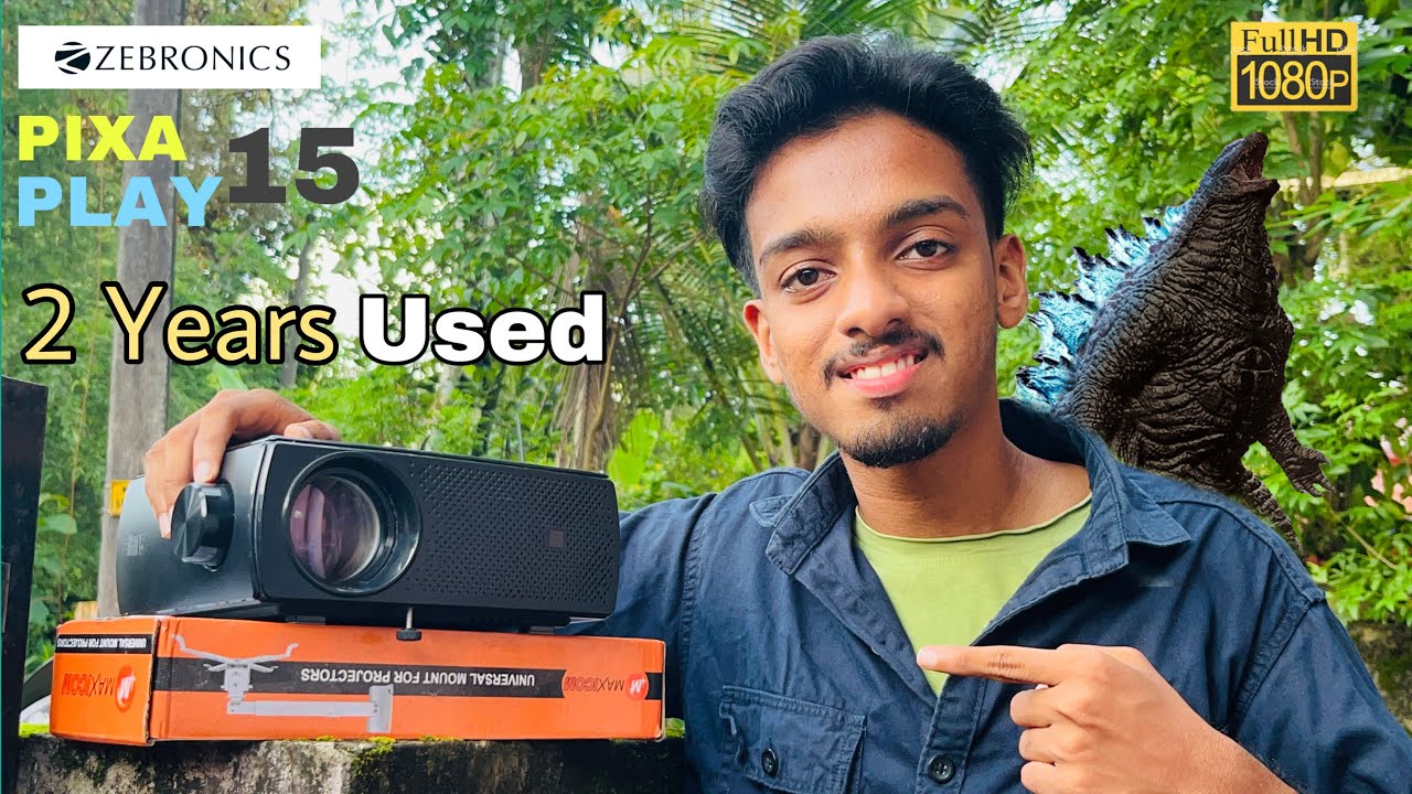 Zeb Pixa Play 15 Projector 2024 review | Action dude - YouTube