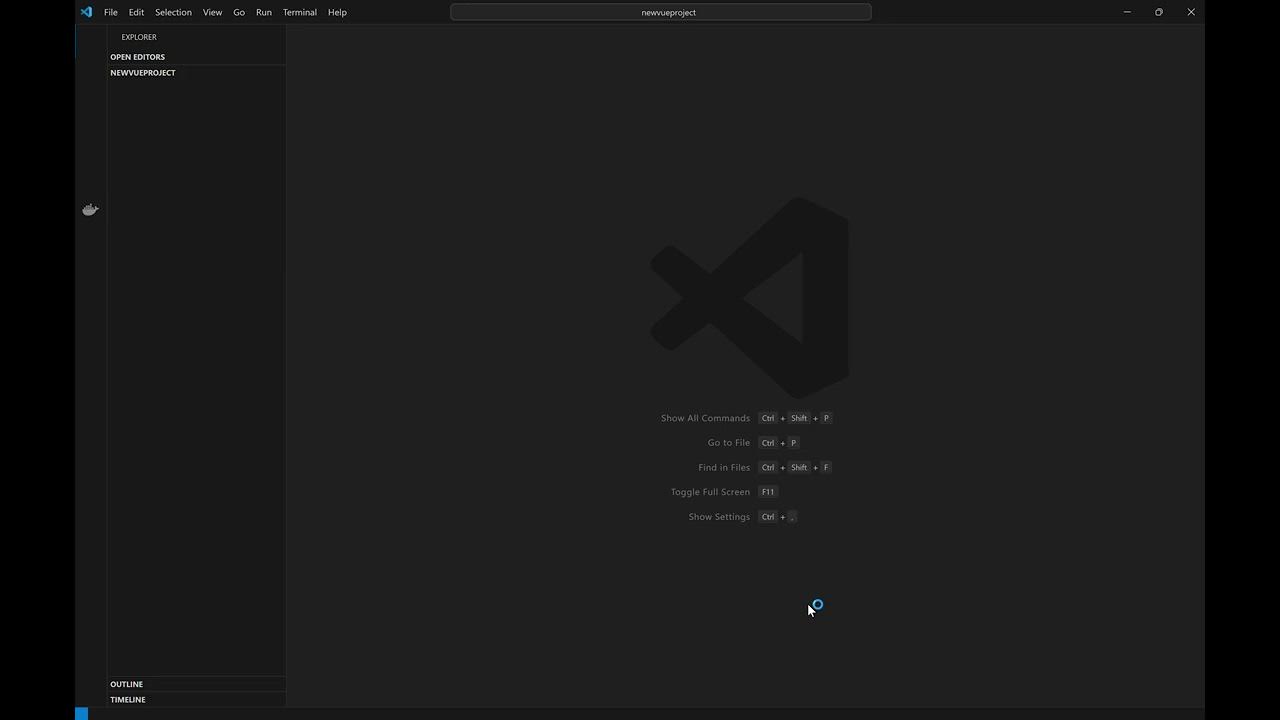 VueJS under 5: Create a new Vue Project with Vite as build tool - YouTube