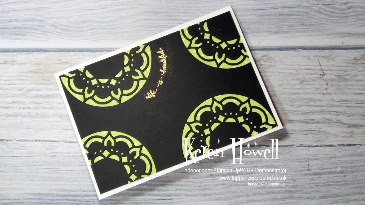 Stampin' Up! Eastern Medallions Card - YouTube