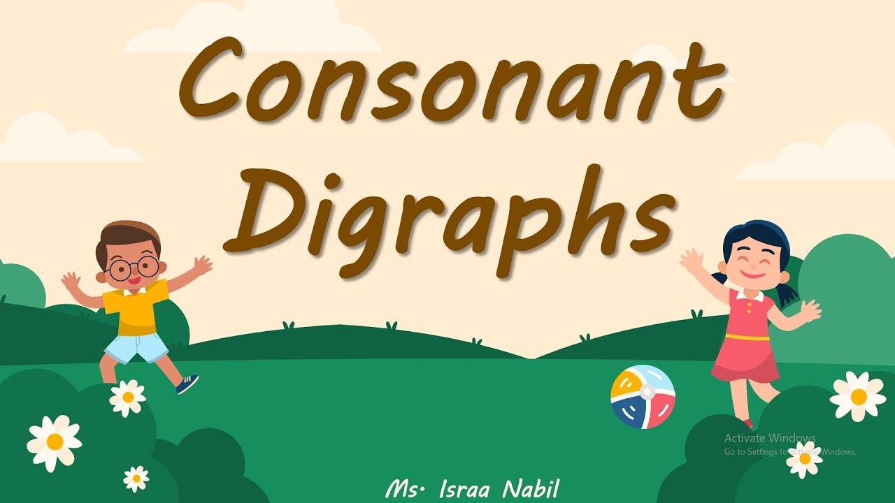 Consonant Digraphs ( ck ) - YouTube