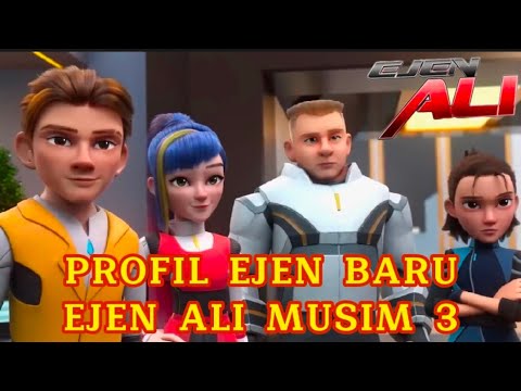 Ejen Ali Musim 3 - Profil Ejen | Ejen Kim | Ejen Aleks | Ejen Sam ...