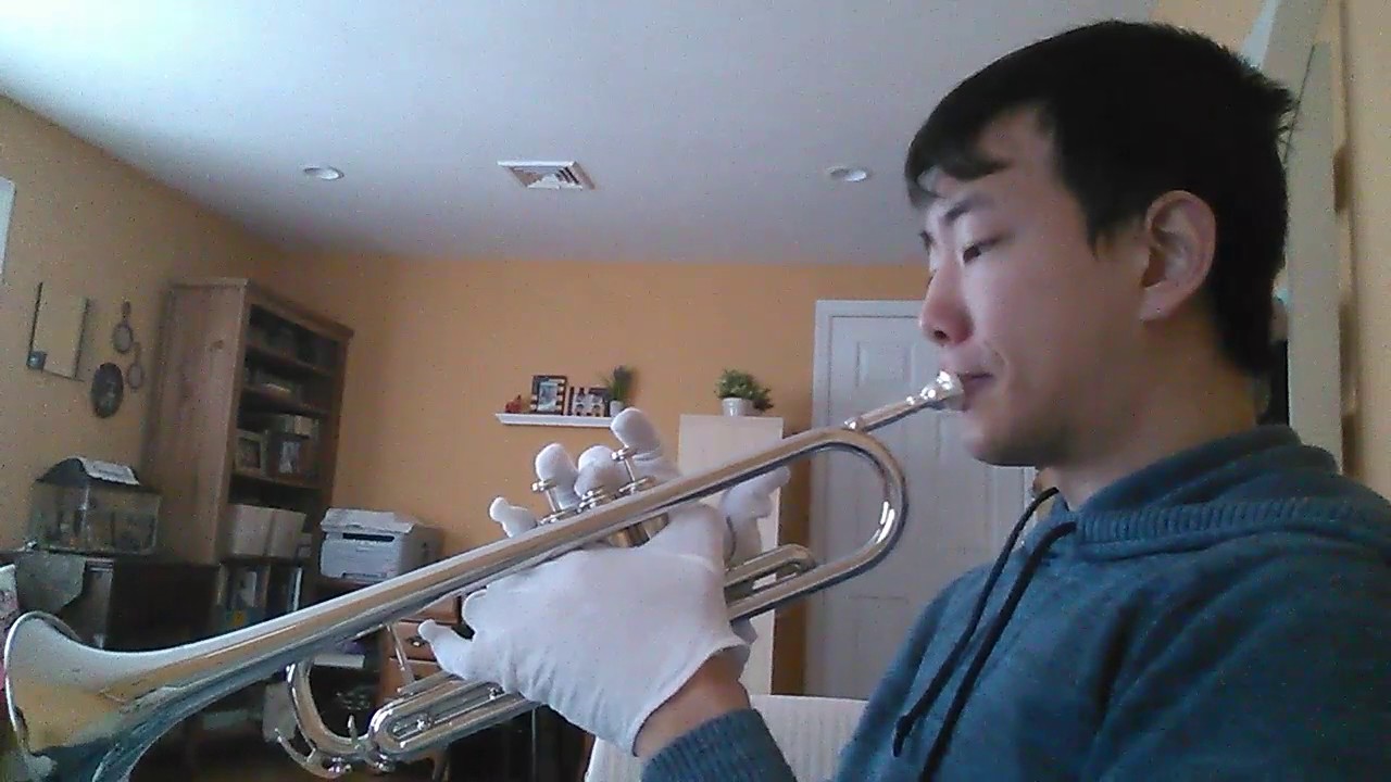 Summertime practice - beginner trumpet - YouTube