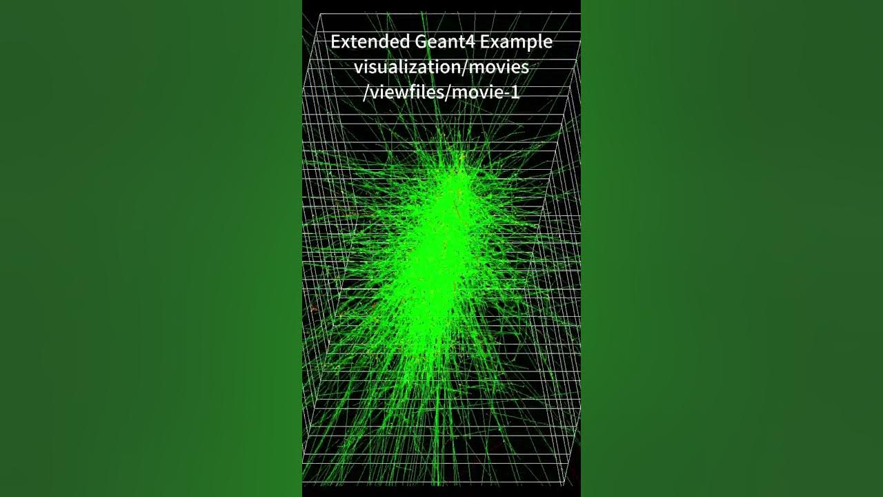 #Geant4 extended example, visualization/movies, demonstrated! - YouTube