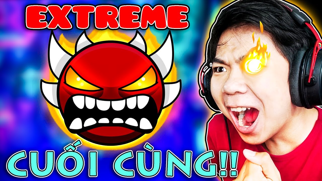 EXTREME DEMON CUỐI CÙNG Của LongHunter Trong Năm 2023!! Geometry Dash 2 ...