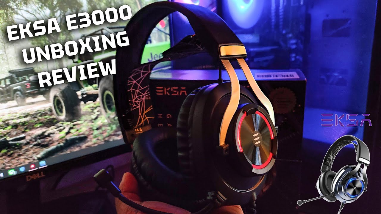 New Best Budget Gaming Headset? EKSA E3000 Review and Unboxing - YouTube