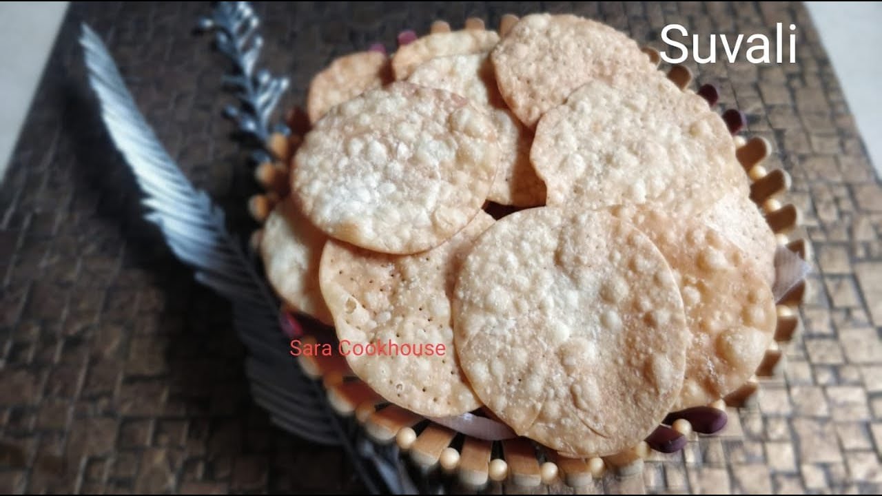 Suvali | Kadakni | Snacks Recipe | Tea time recipe @SaraCookhouse - YouTube