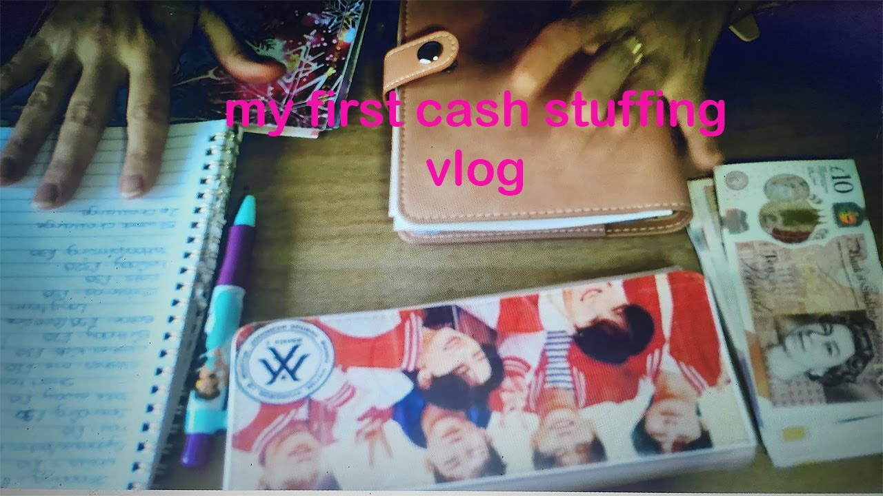 First ever cash stuffing vlog. 2024 January budget/ envelop stuffing ...