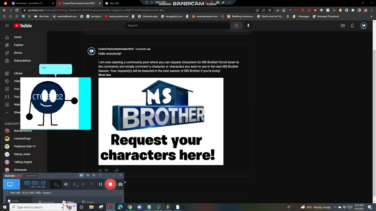 How to Request Characters for MS Brother (Changed) - YouTube