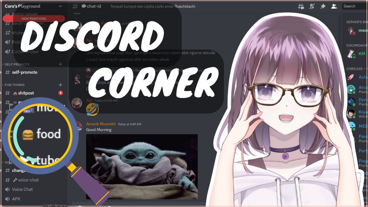 【Discord Corner】Liatin Sajen Warga Corokarta - YouTube