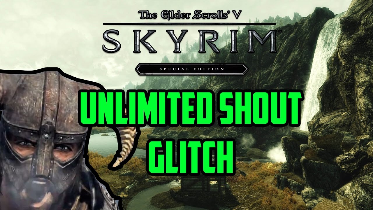Skyrim Special Editon: UNLIMITED SHOUT GLITCH! Shout to 0 recharge ...