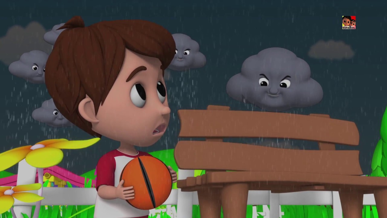 Lluvia lluvia vete | Rima infantil | Canciones para niños | Rain Rain ...