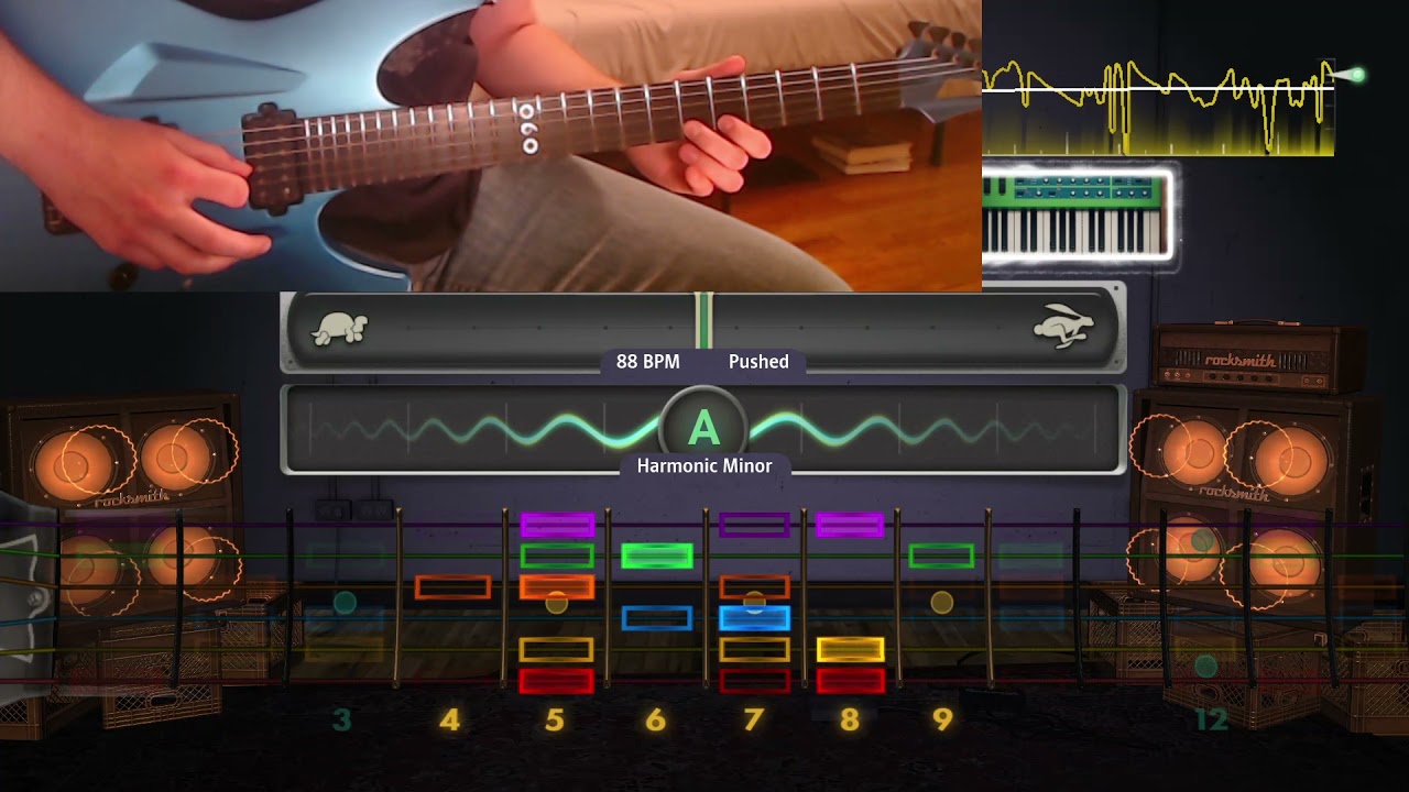 Rocksmith 2014 - Session Mode - Hardcore Electronic Band - YouTube
