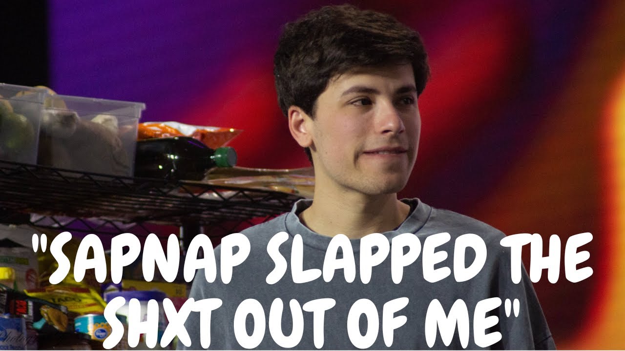 Sapnap slapped George so hard - YouTube
