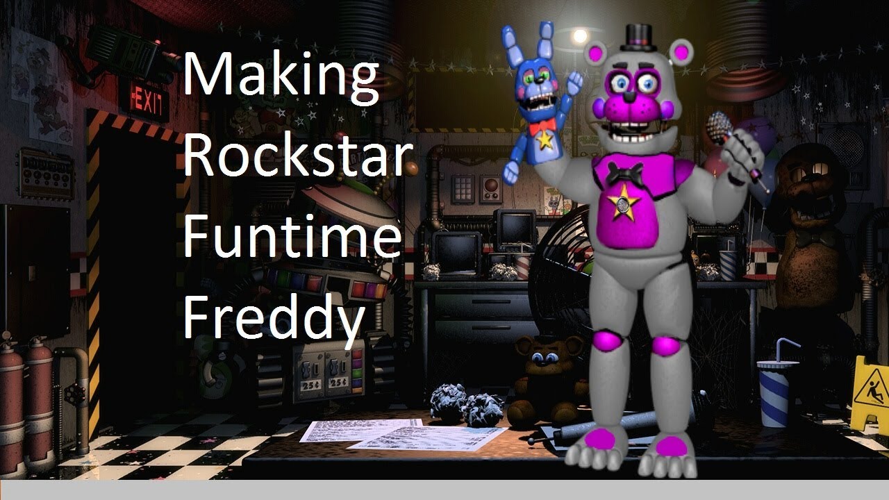 Making Rockstar Funtime Freddy (SpeedEdit) - YouTube