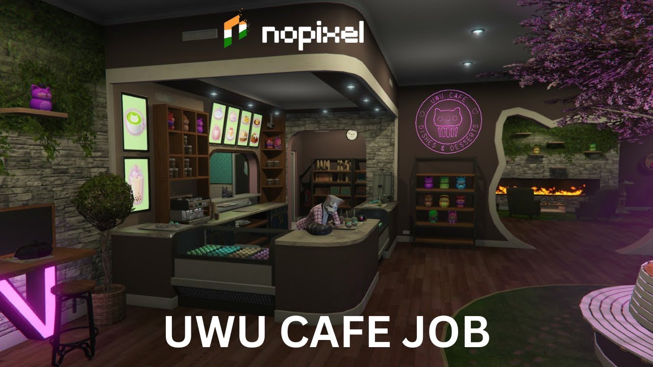 Day 1| UWU CAFE JOB | in GTA 5 RP Nopixel india Rpleplay Sever | EP#1k ...