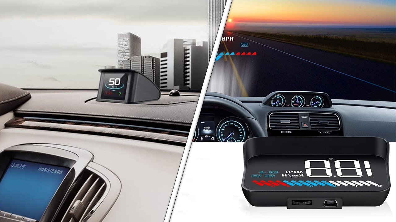 Top Rated Heads Up Displays for Safer and Smarter Driving - YouTube