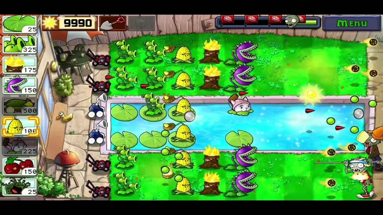 PVZ- Plants vs Zombies : Mini Game - Zombie Nimble Zombie Quick - YouTube