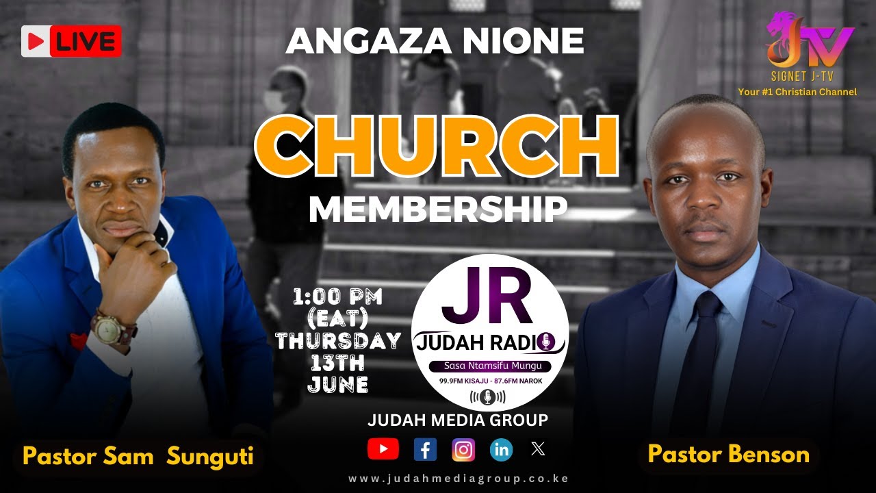 LIVE: CHURCH MEMBERSHIP || 13TH JUNE 2024 || Pst. Sam & Pastor Benson ...