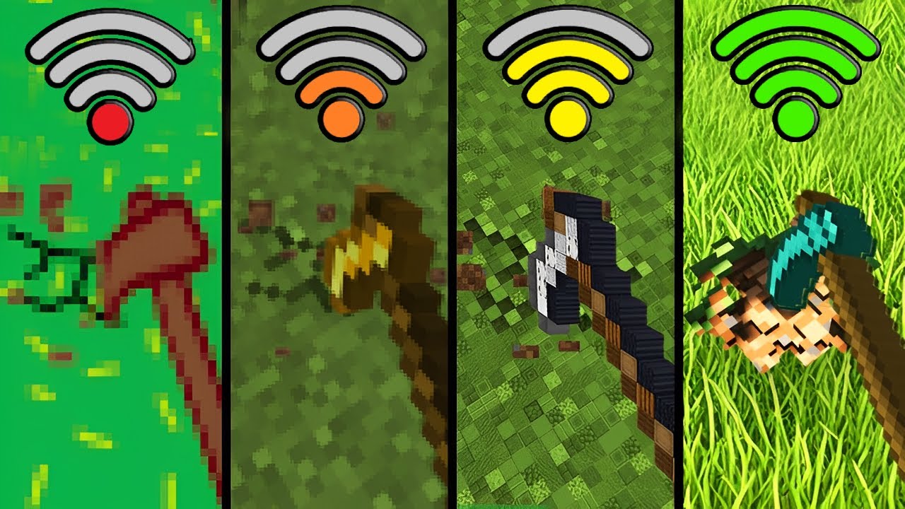 minecraft with different Wi-FI be like compilation - YouTube
