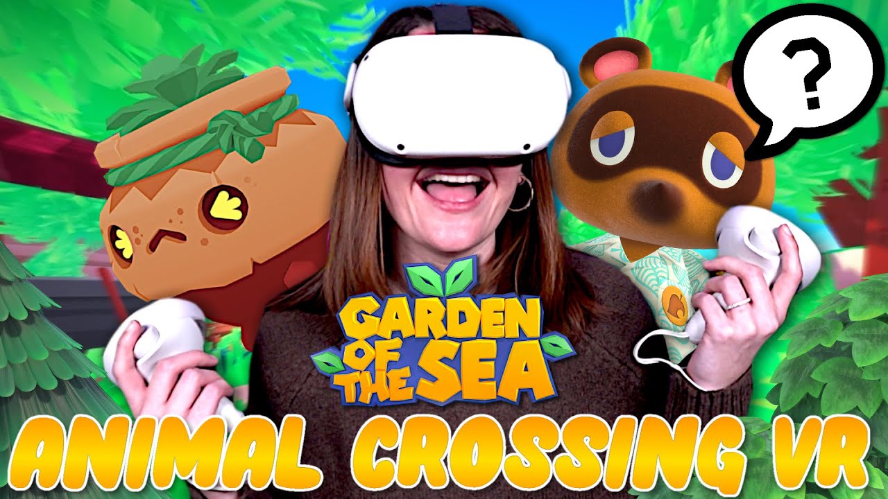 ANIMAL CROSSING EN VR ? GARDEN OF THE SEA VR OCULUS META QUEST 2 - YouTube