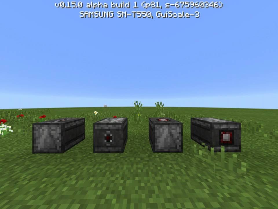 [Tuto]observateur mcpe 0.15.0 redstone fr - YouTube