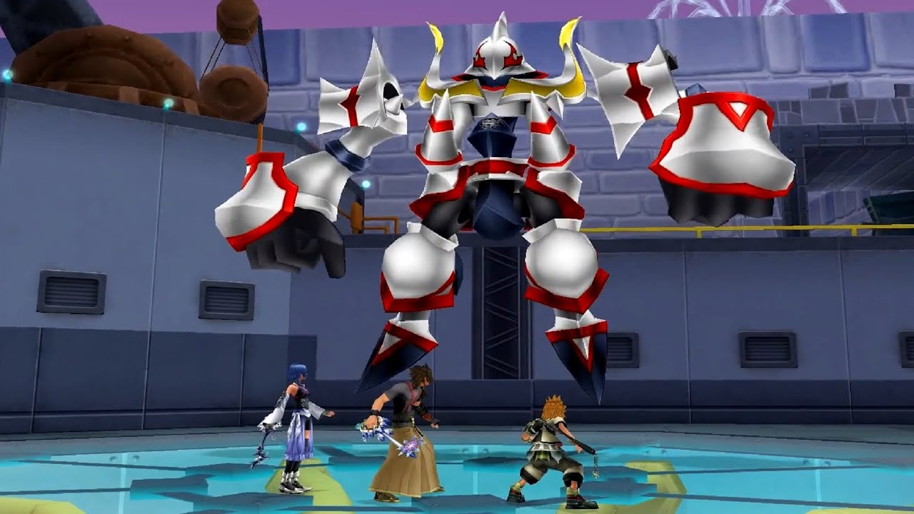 Kingdom Hearts Birth By Sleep: Trinity Armor Boss Fight (PS3 1080p ...