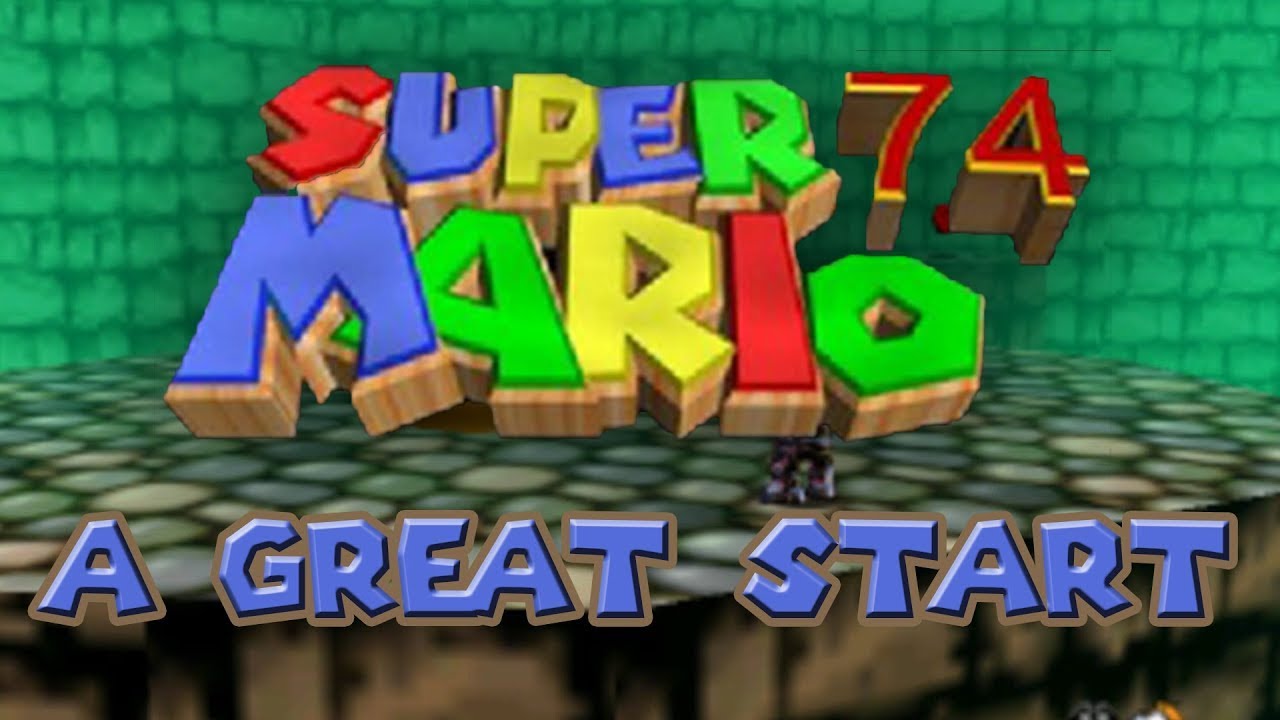 Super Mario 74 100% part 1 - YouTube