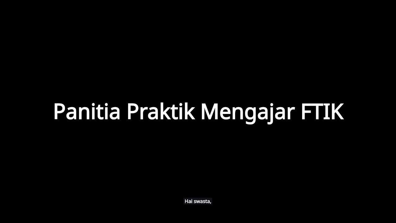 Orientasi Mahasiswa Peserta PM1 - YouTube
