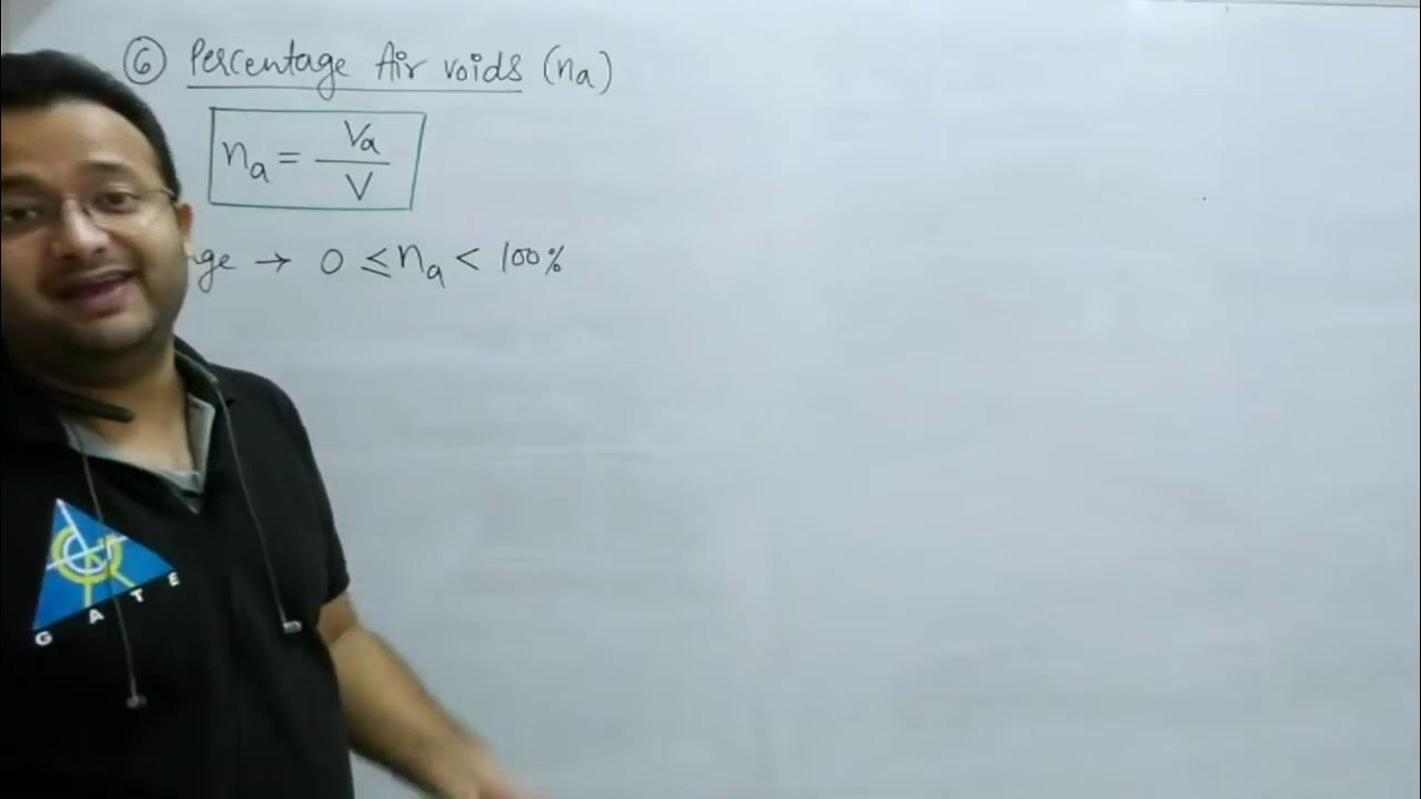 Lecture 2 Index Properties Part 2 Geotechnical Engineering By Amit Sir CE Crash - YouTube
