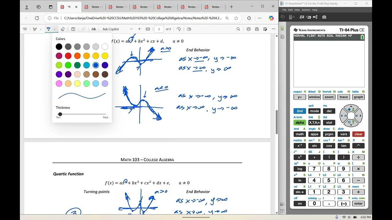 MATH 103 - 4.2 Polynomial Functions and Models - YouTube