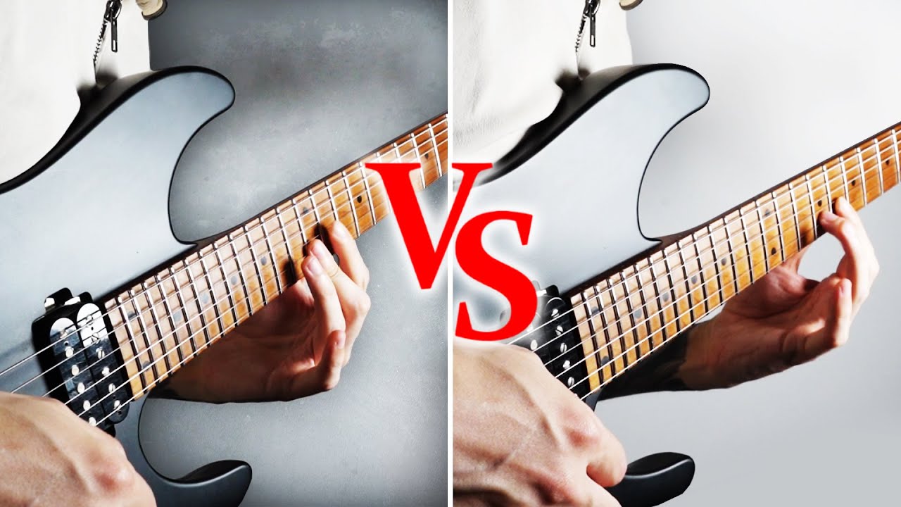 CLEAN VS DISTORTION - Which tone sounds better? - YouTube