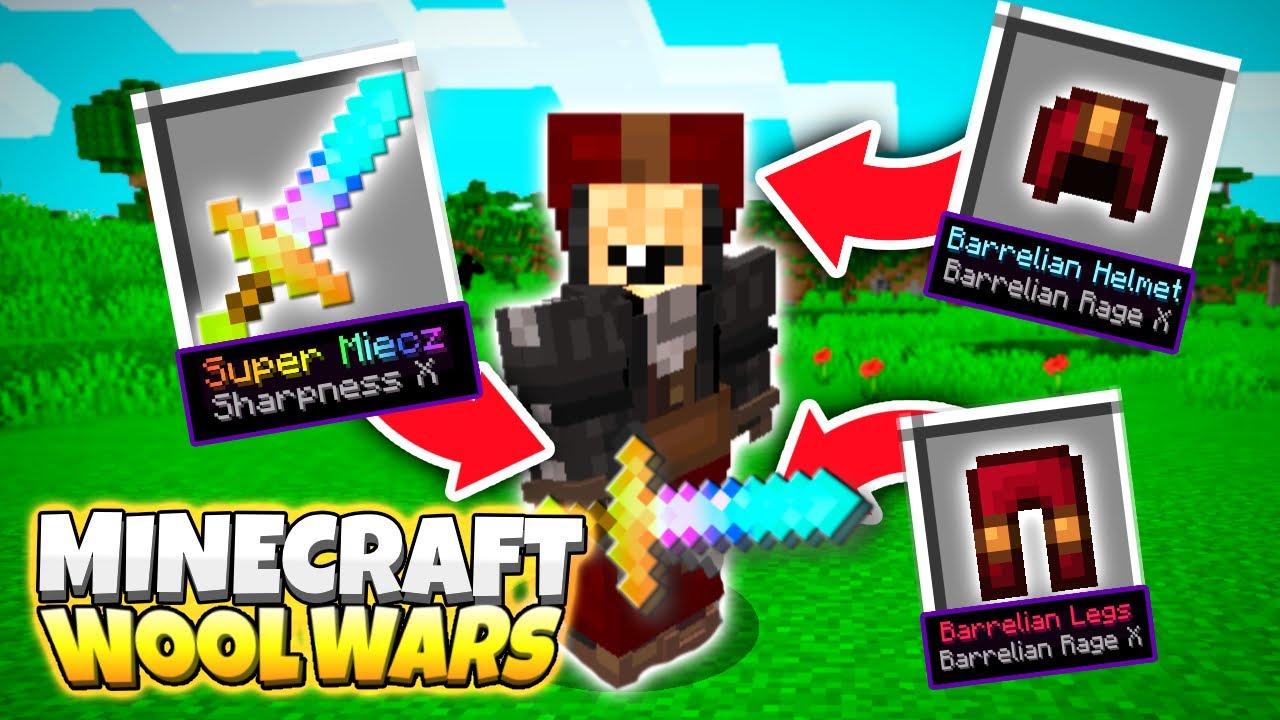 MINECRAFT WOOL WARS - NOWA GRA NA HYPIXELU - YouTube