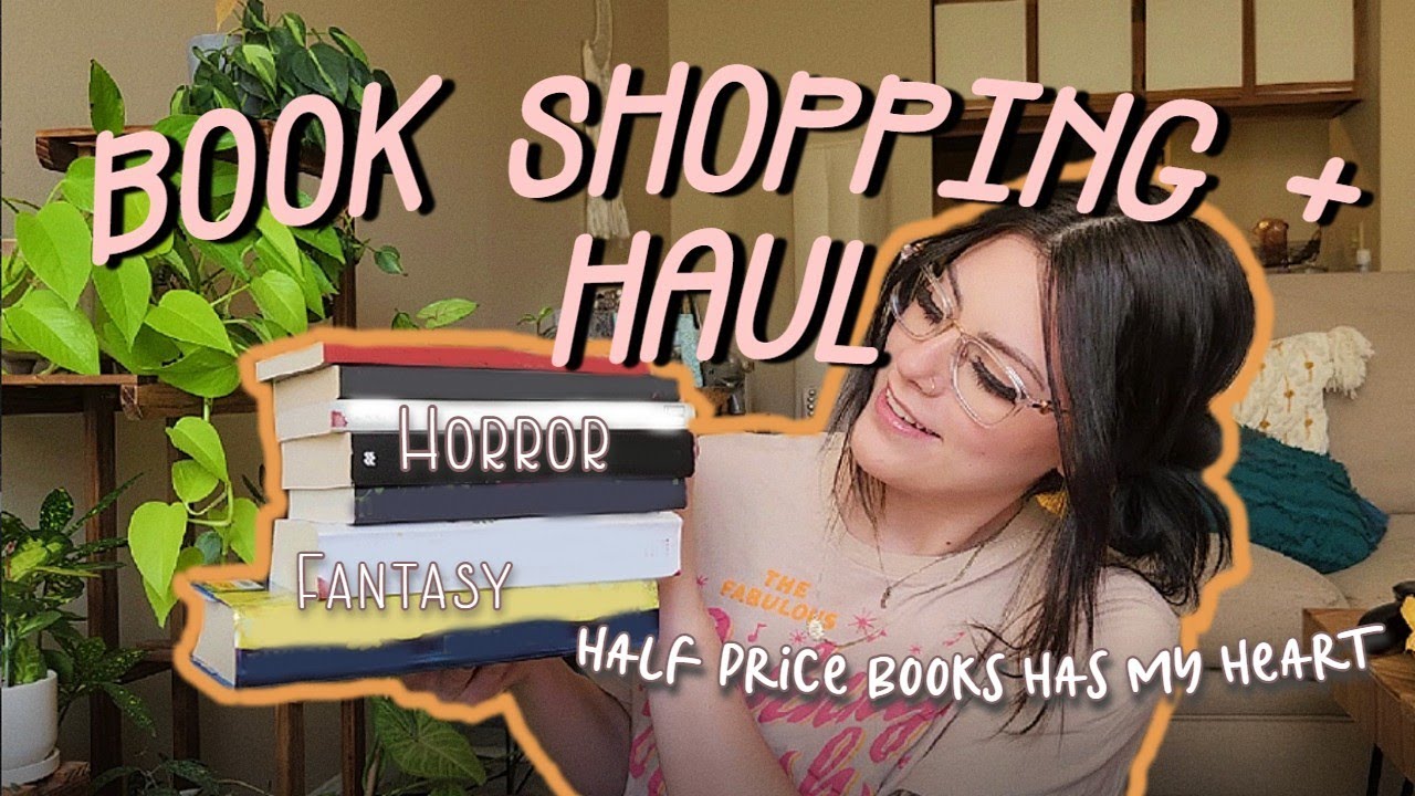 Go book shopping with me! | Half Price Books + Haul - YouTube