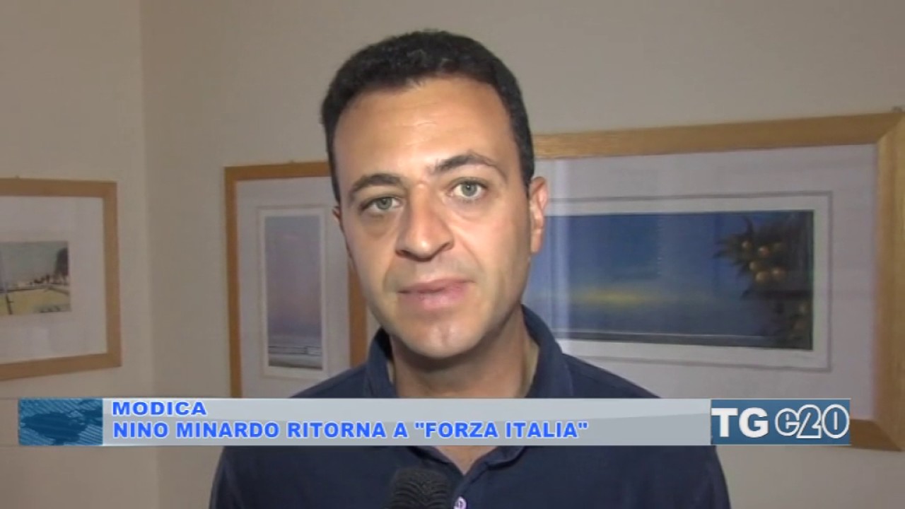 MINARDO RITORNA A “FORZA ITALIA” - YouTube