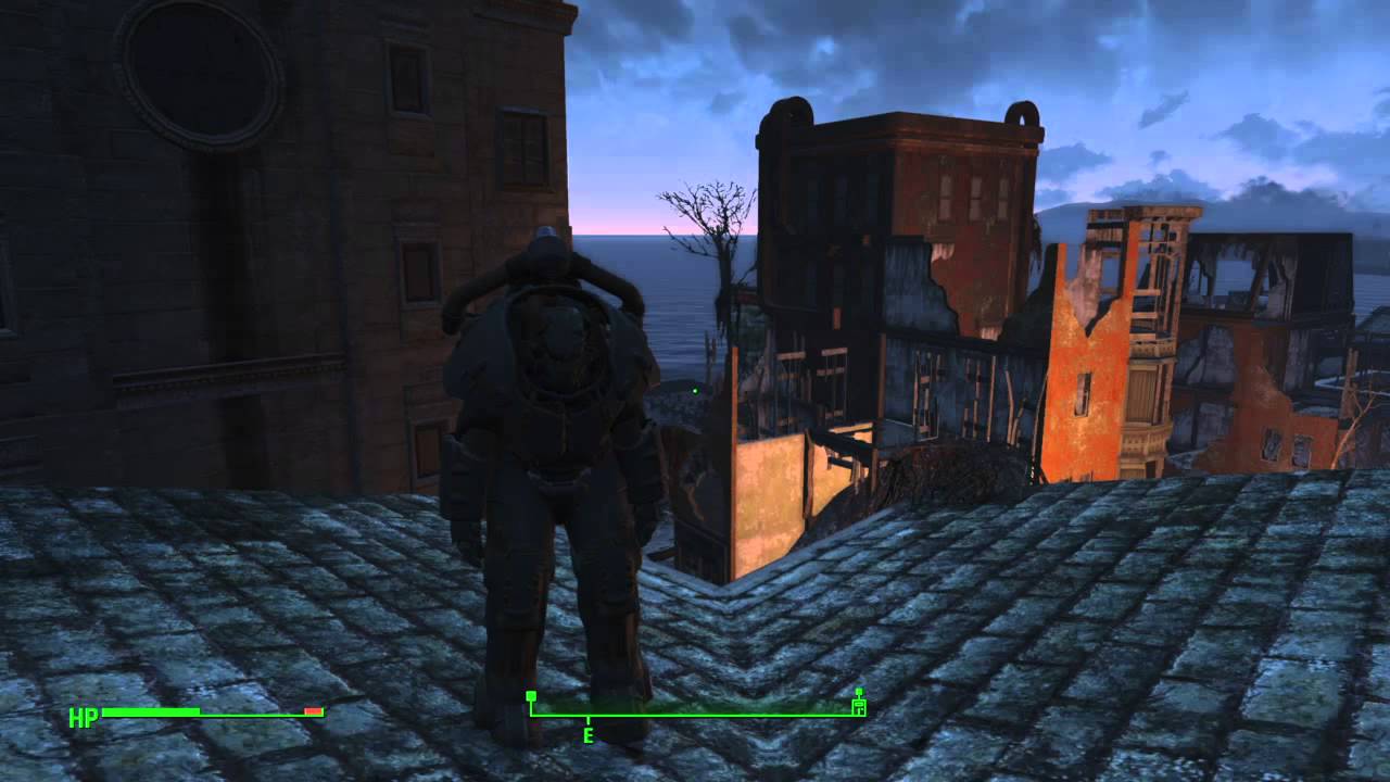 Fallout 4 old state house map glitch - YouTube