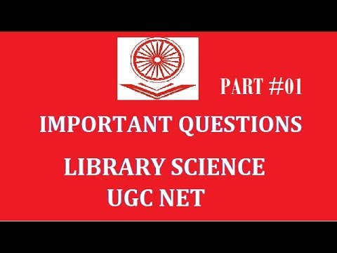 Important Questions UGC NET Library science I Library and Information ...