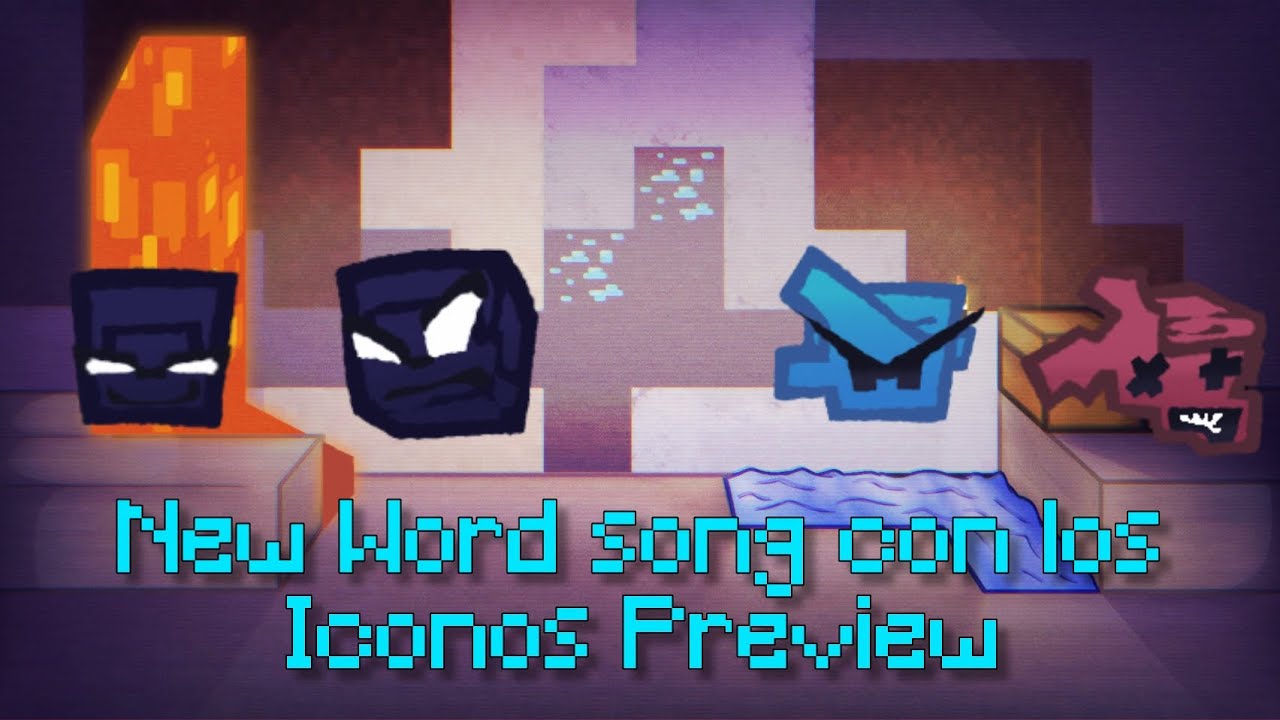 FNF Blocky Myths | New Word con los iconos Preview - YouTube