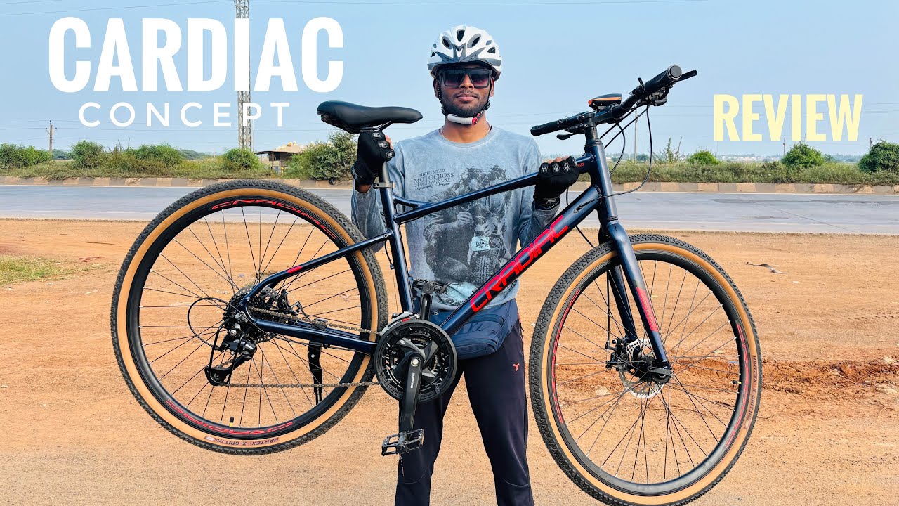 Unboxing Cardiac Concept bicycle for YouTube travel content# ...