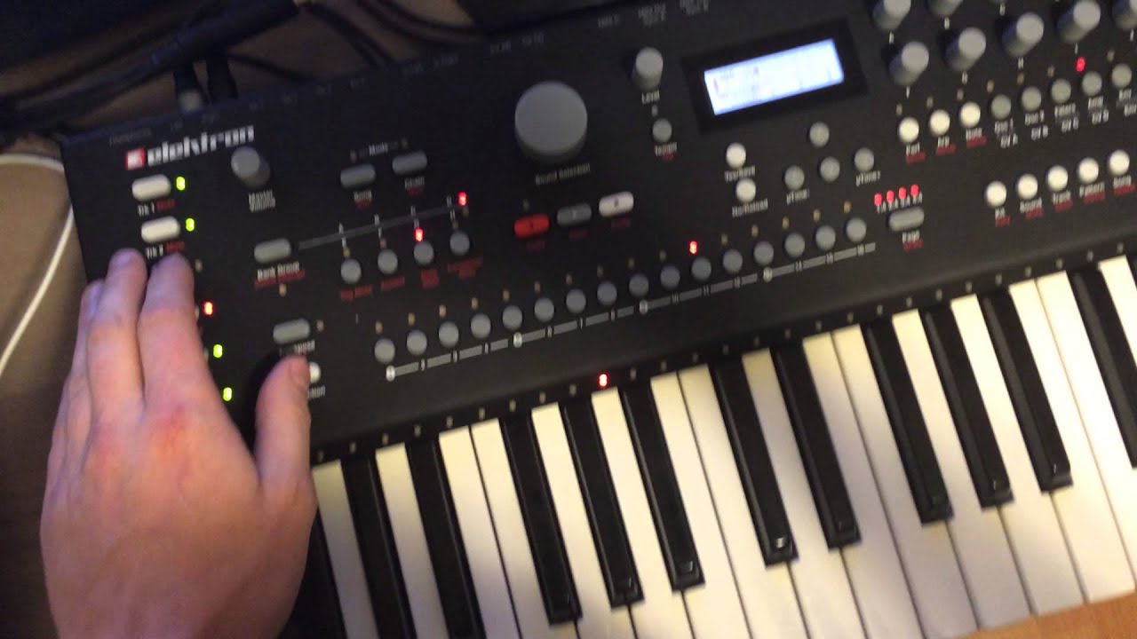 Elektron Analog Keys (first day) - YouTube