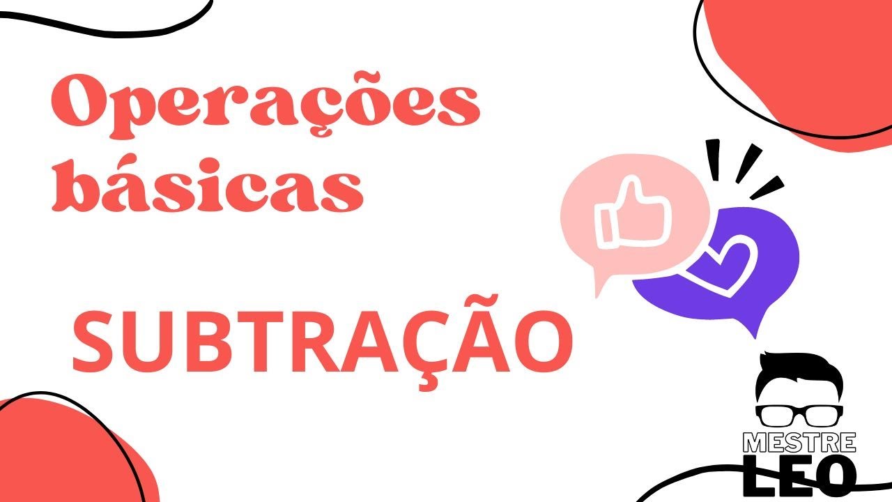 Aprenda a fazer subtração básica facilmente - YouTube