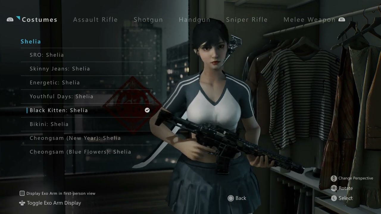 Bright Memory: Infinite - Shelia Skins (Rotate) Energetic, Bikini ...