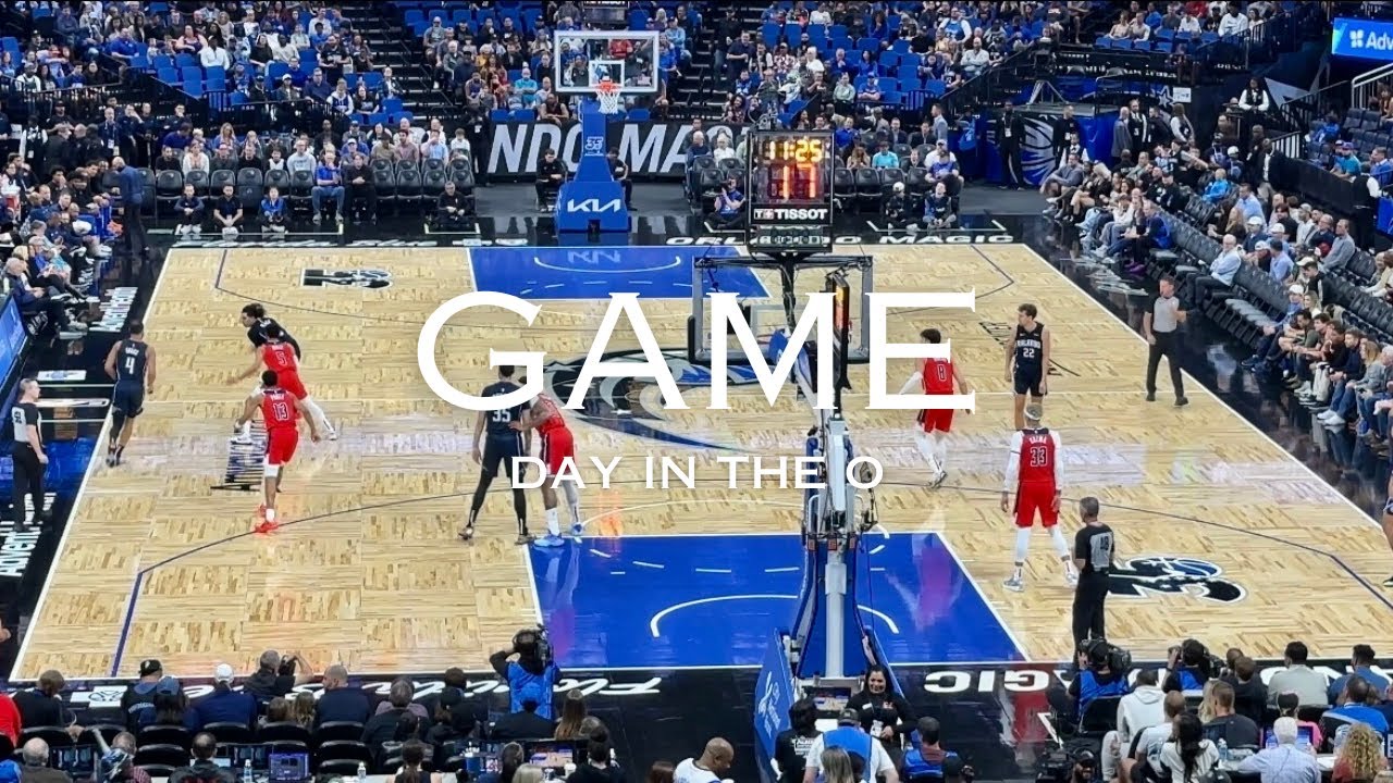 NBA game day in the O! #orlando #orlandomagic #nbagame - YouTube