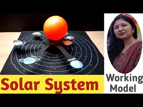 Solar System Working Model/best Science project for exhibition/Kansal ...