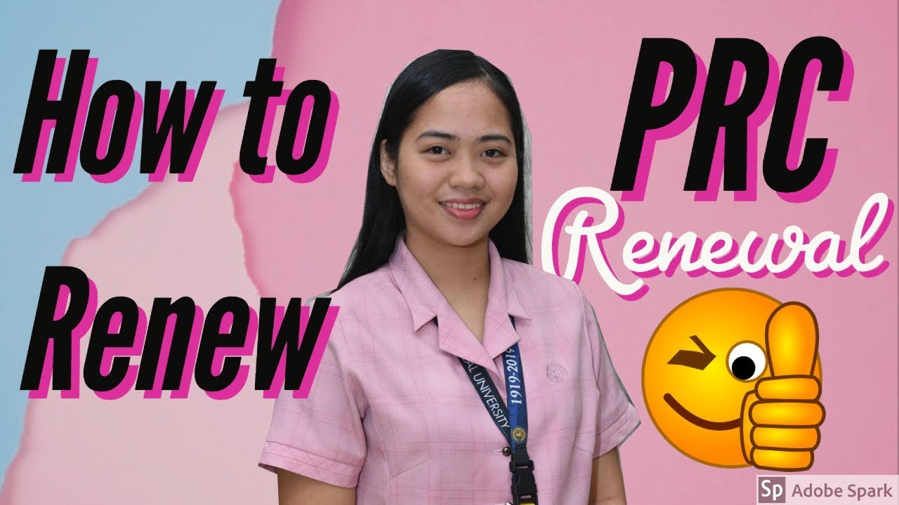 PRC RENEWAL || ONLINE - YouTube